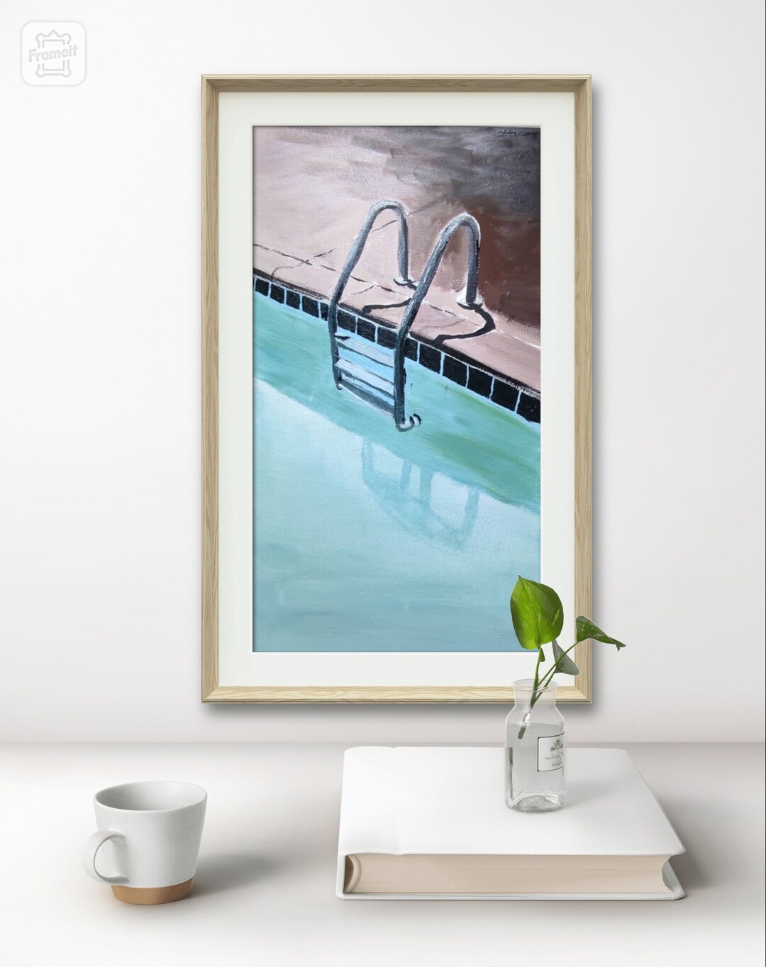 Swimming Pool PRINT - Etsy