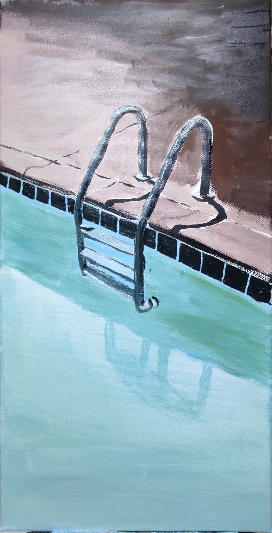 Swimming pool PRINT | Etsy