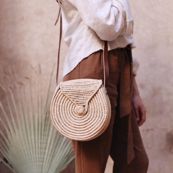 Moroccan Bag Round - Etsy