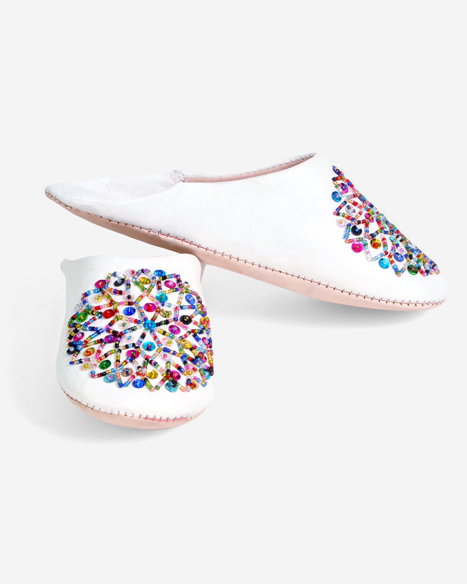 Leather Women's Babouche Babouches Shoes Moroccan - Etsy