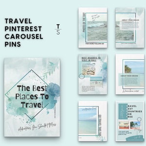 Pinterest Templates| Pinterest Pin Templates| Travel Pinterest ...
