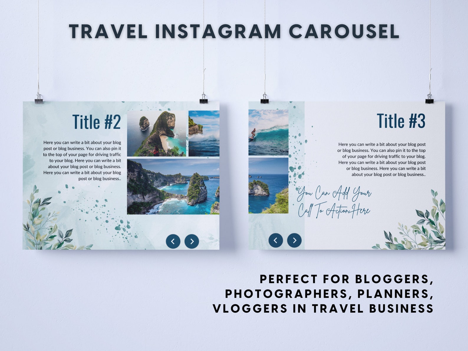 Instagram Carousel Template|travel Carousel|canva Instagram Carousel ...