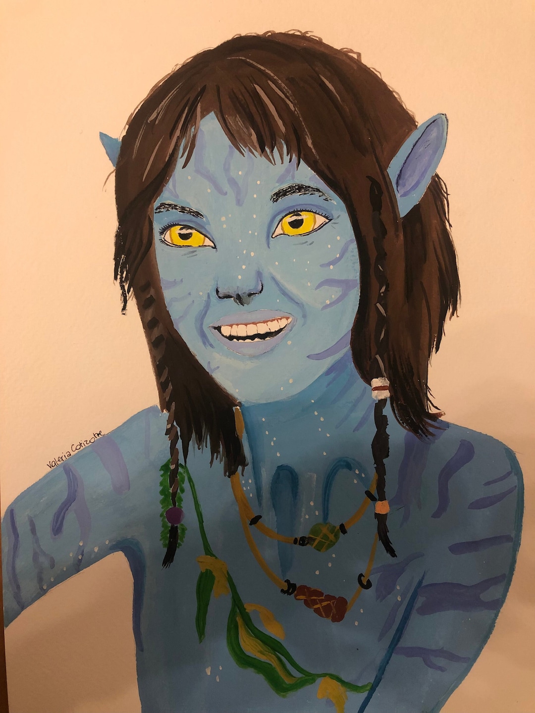 Original Drawing Kiri Avatar A4 - Etsy