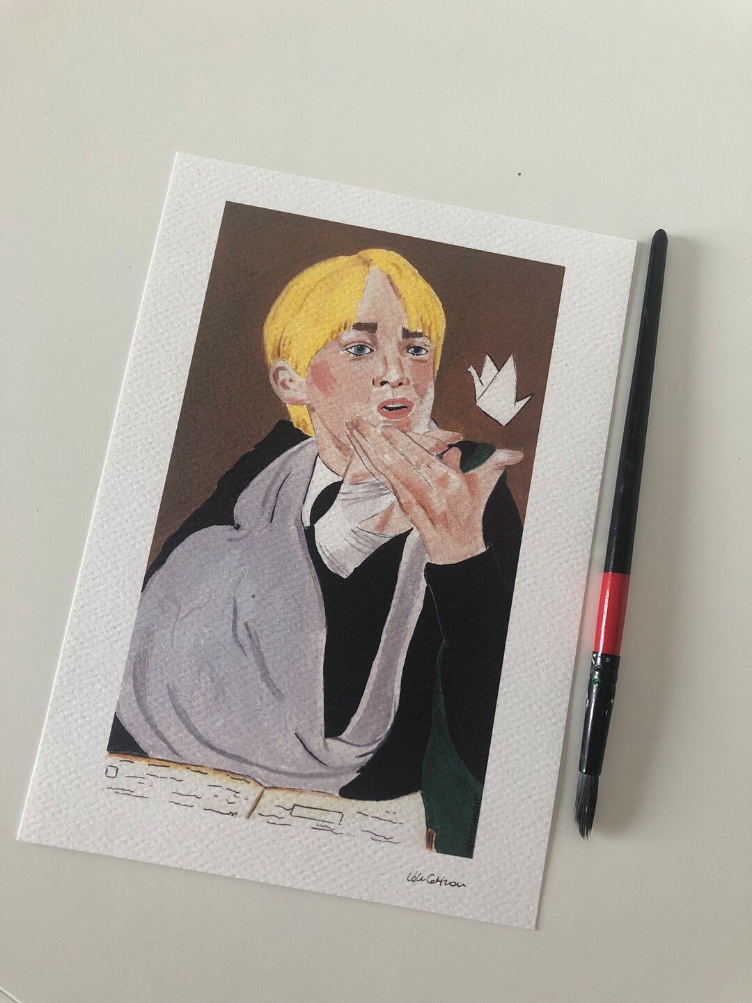 Draco Malfoy Print - Etsy UK