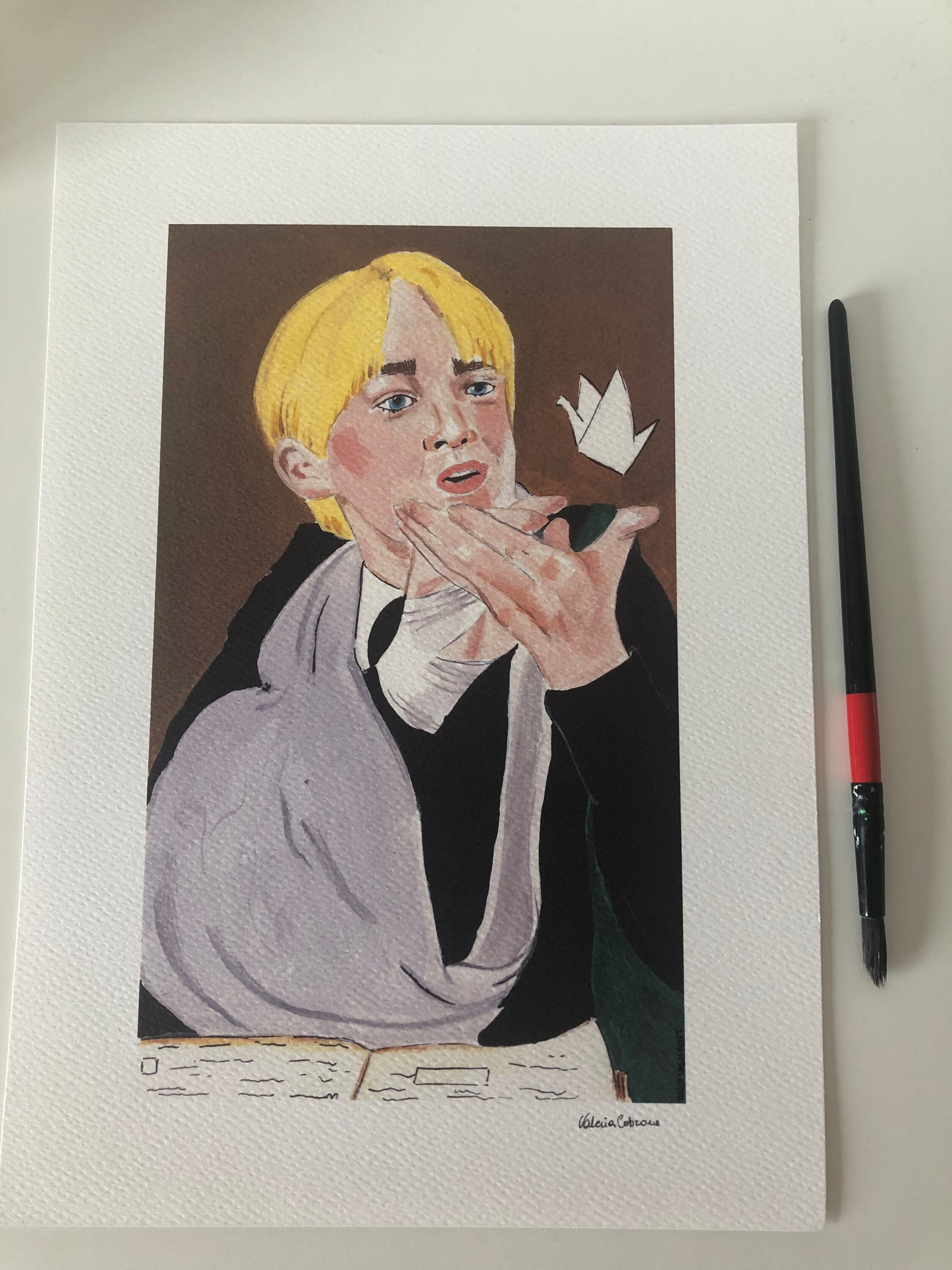 Draco Malfoy Print - Etsy