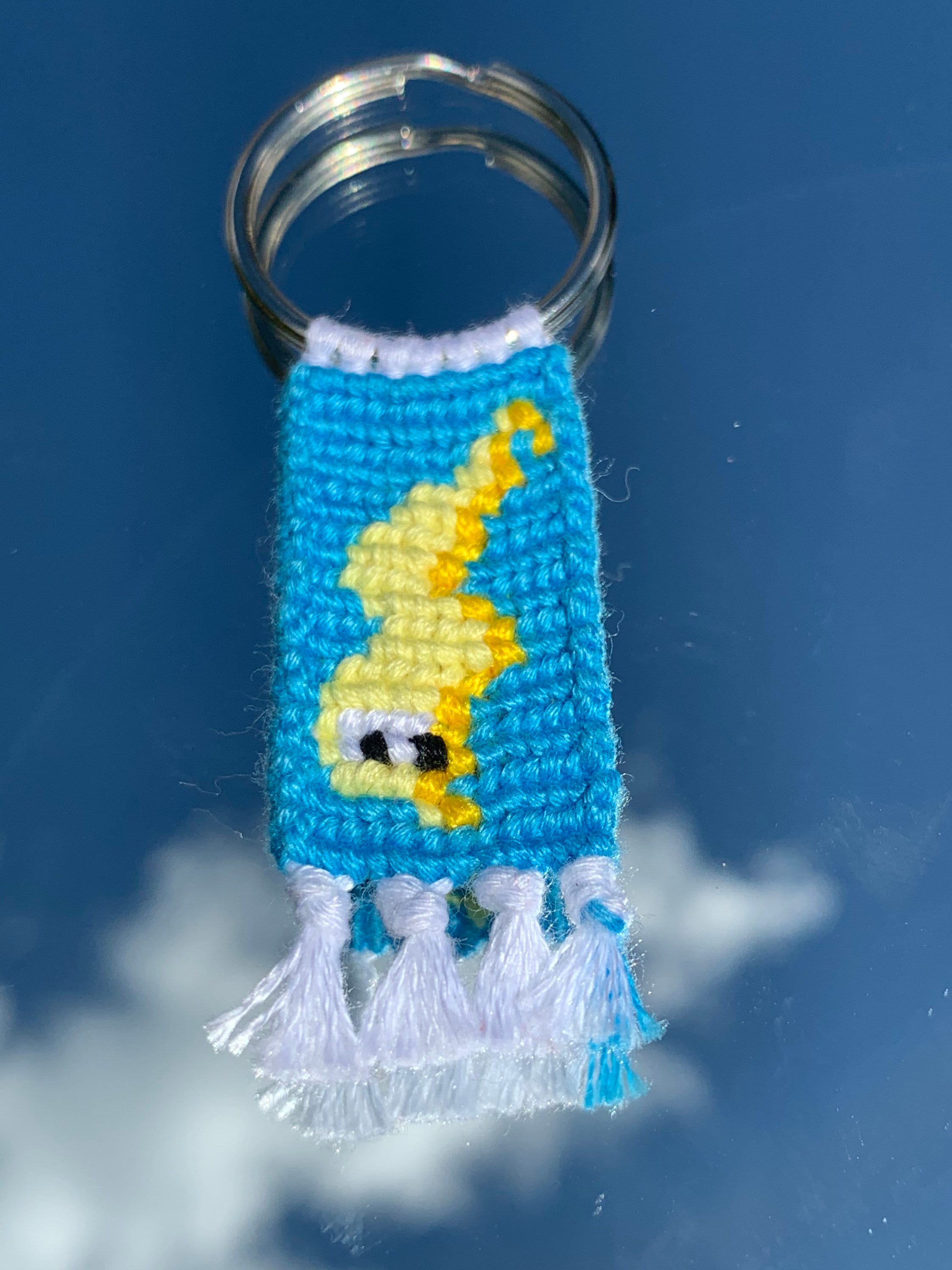 Magic Worm Friendship bracelet Key Chain Handmade | Etsy