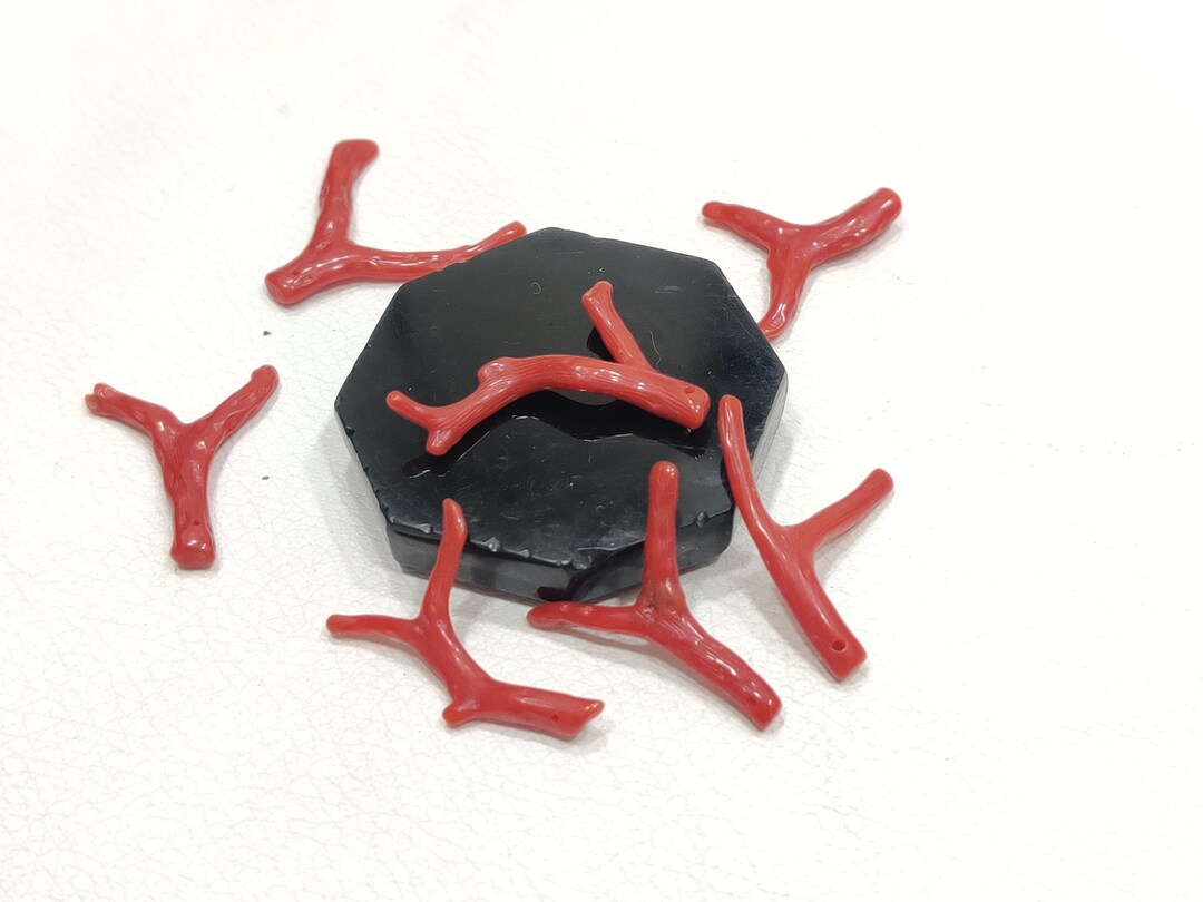 Aaa Coral Untreated Branch ,natural Italian Red Coral Branch Beads ...