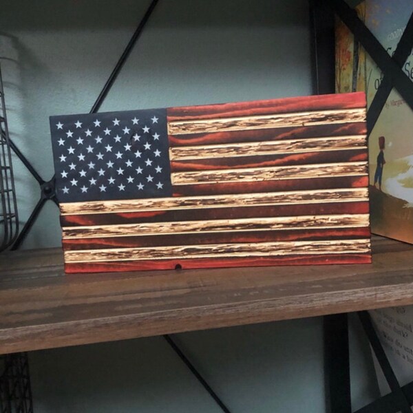 Rustic Flag - Etsy