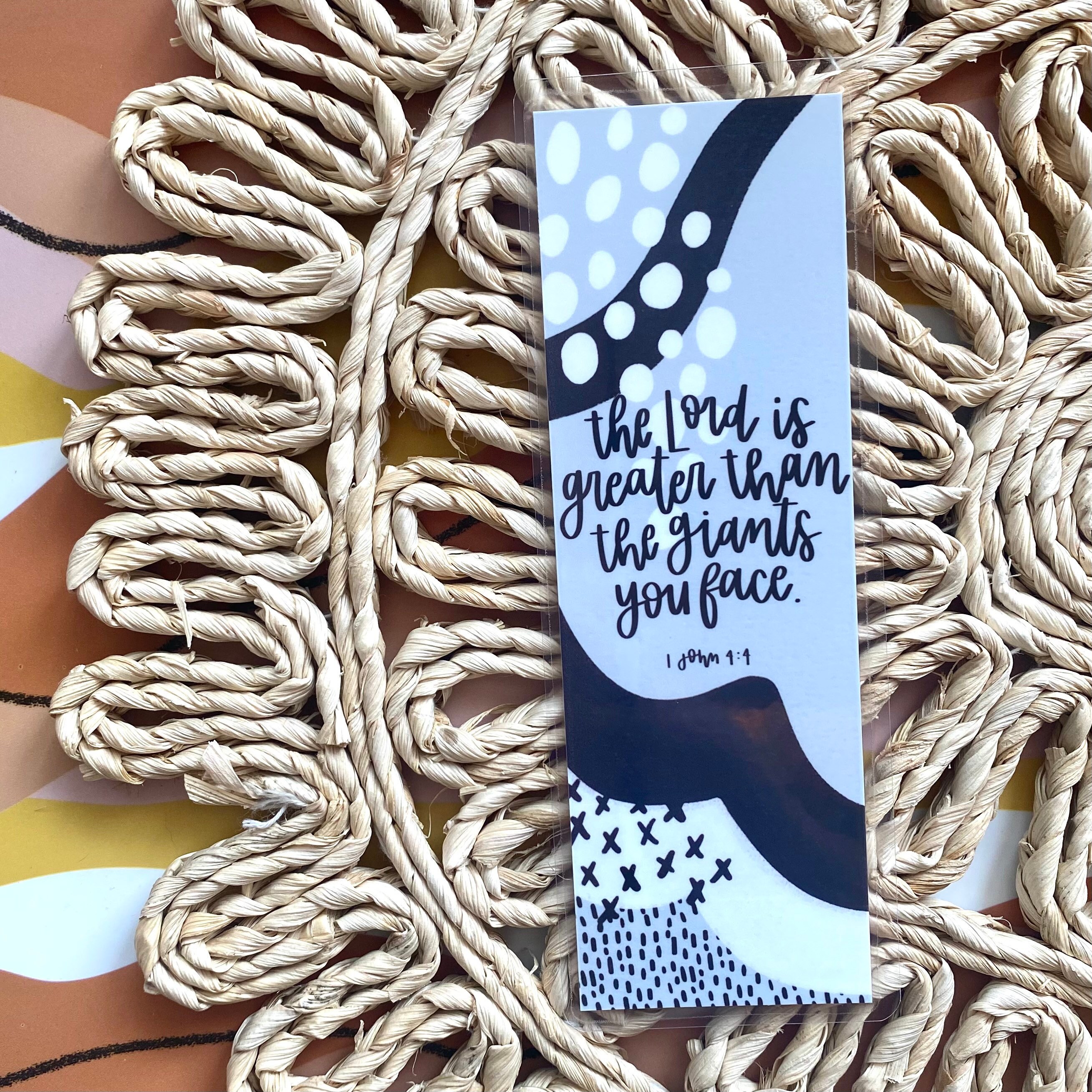 Bible Verse Laminated Bookmarks Christianity Religion - Etsy