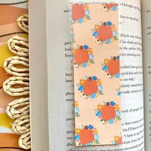 Fall Bookish Laminated Bookmarks - Fall Into Reading, Pumpkins, Floral ...