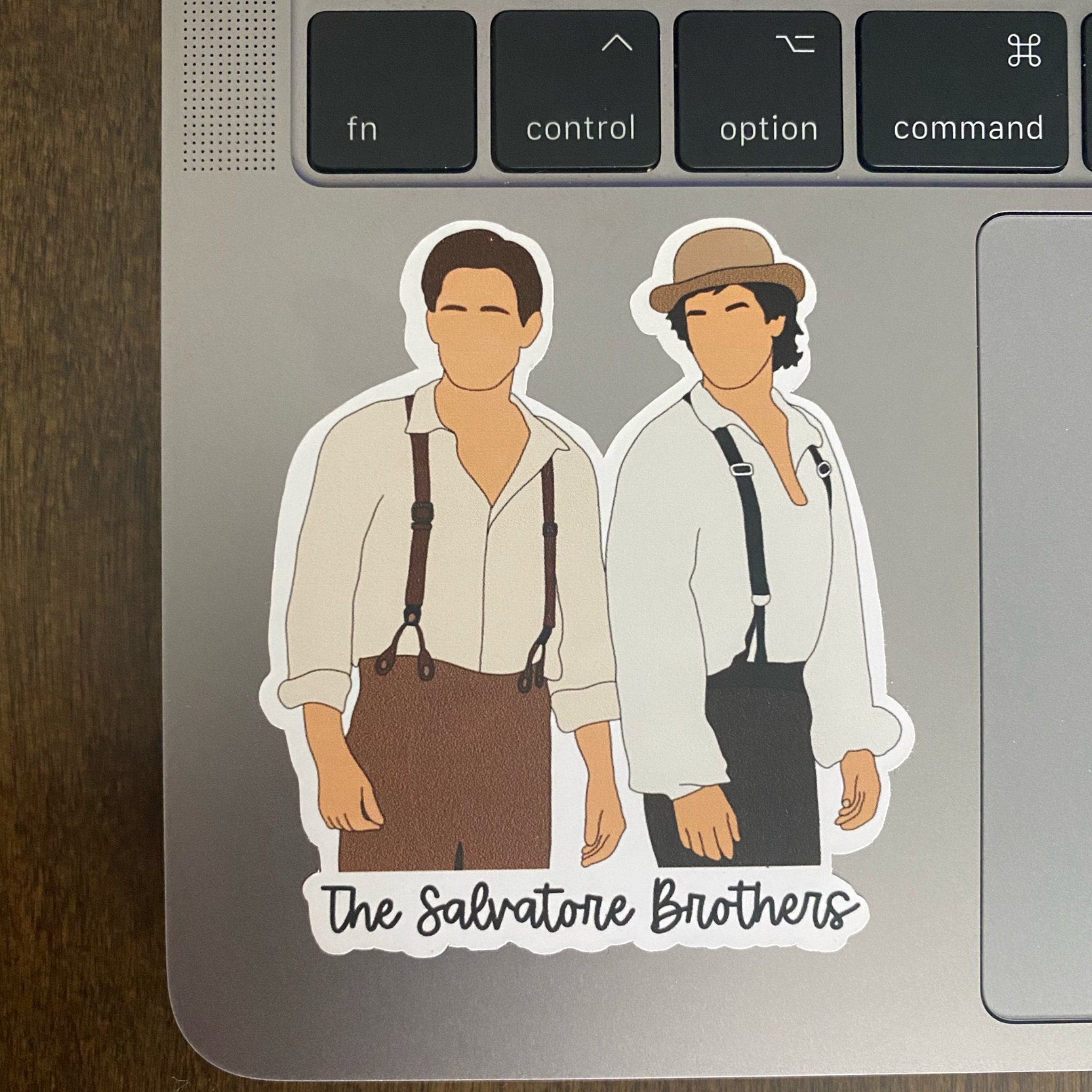 Damon & Stefan Sticker TVD Team Damon Team Stefan - Etsy