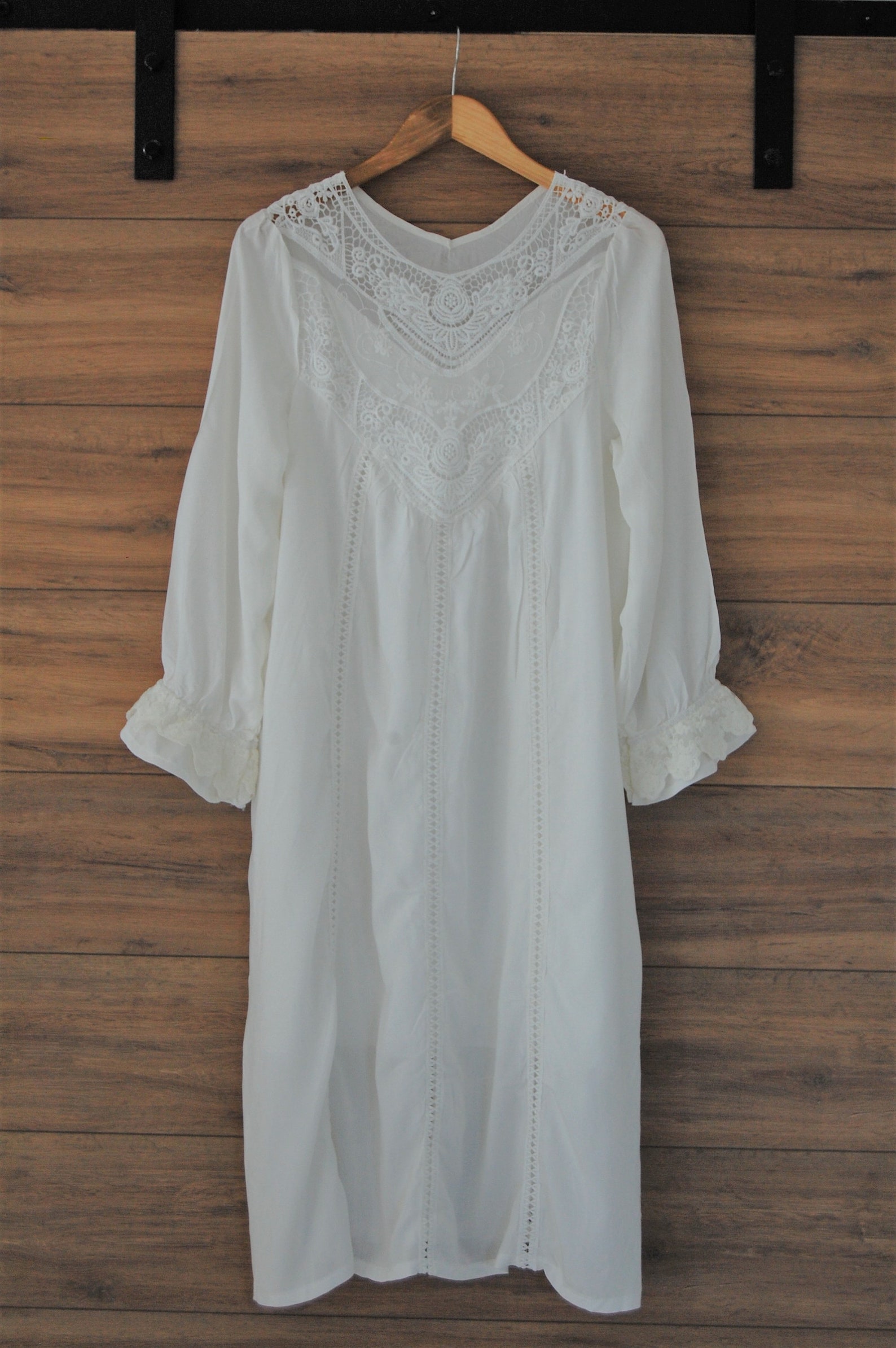 Traditional Nightgown Civil War Era Nightdress Pilgrim - Etsy