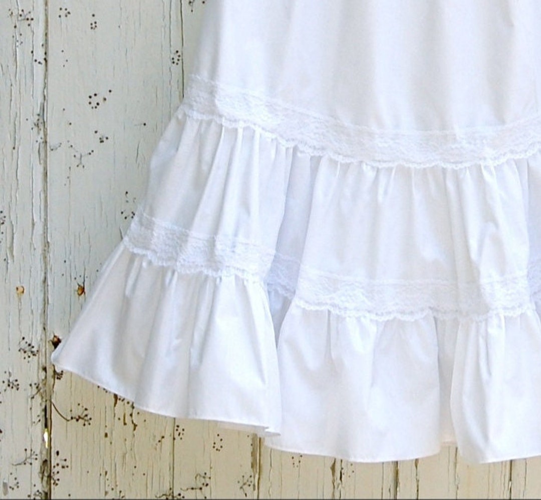 Floor Length Cotton Petticoat Ladies Underskirt for Women - Etsy