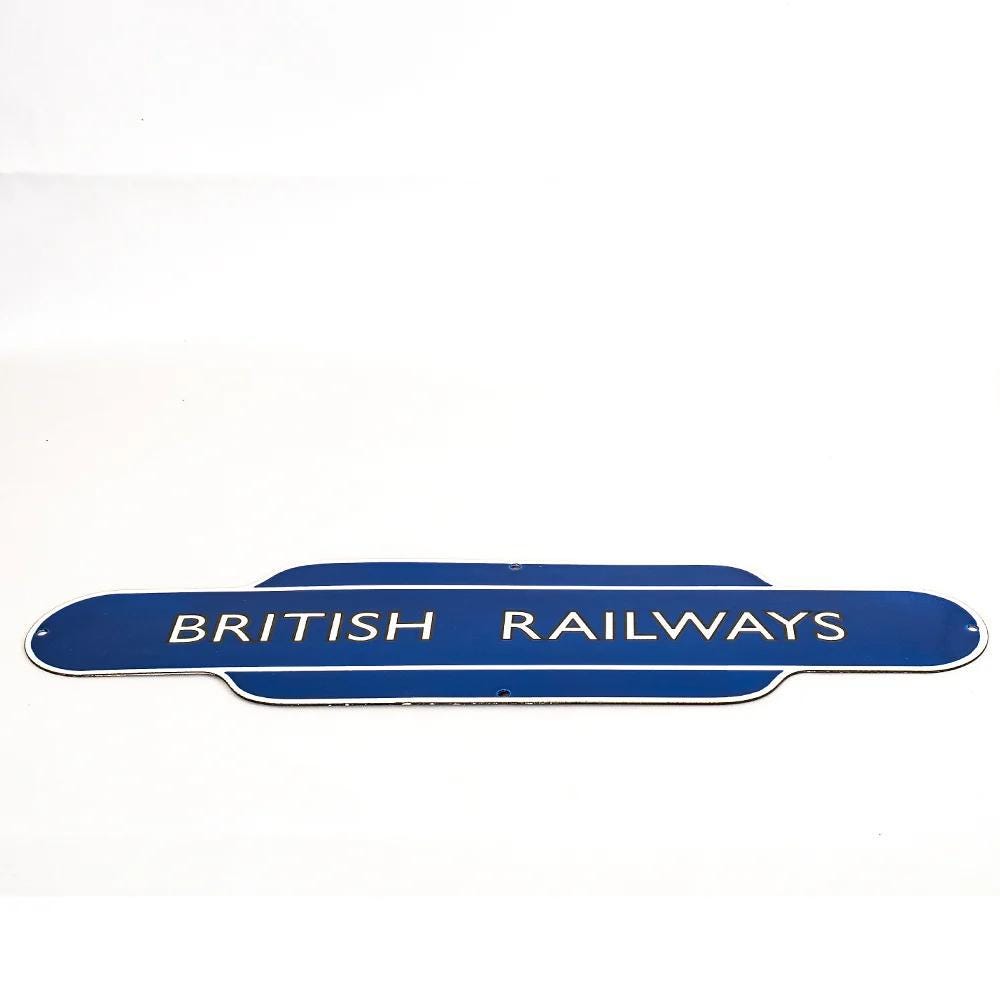 Vintage-style British Railway Sign Durable Enamel Wall Art - Etsy UK