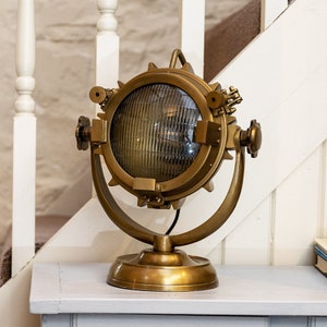 Spotlight Desk Lamp - Table Searchlight Industrial Cast Aluminium ...