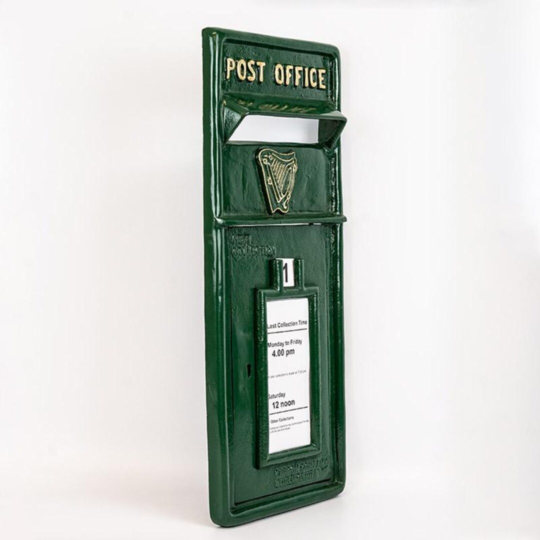 Cast Iron Irish Post Box Postal Front - Etsy