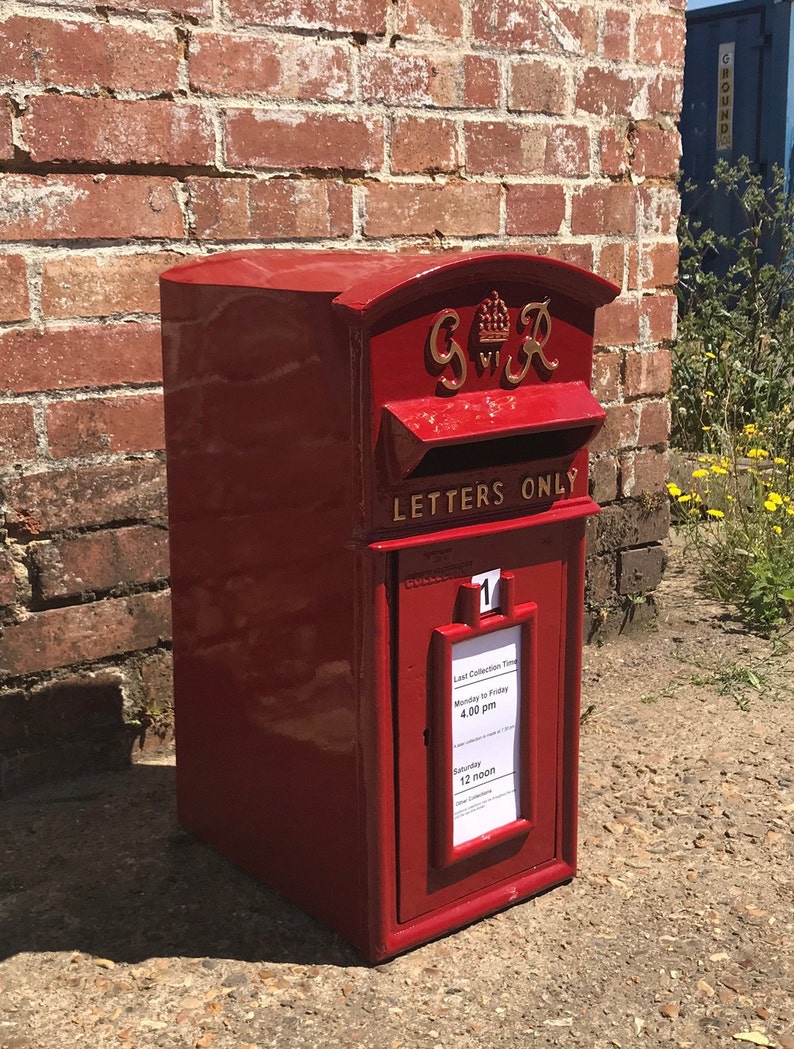 Royal Mail Cast Iron GR Post Box | Etsy