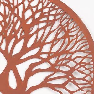 Rustic Tree of Life Wall Art With Roots - Etsy