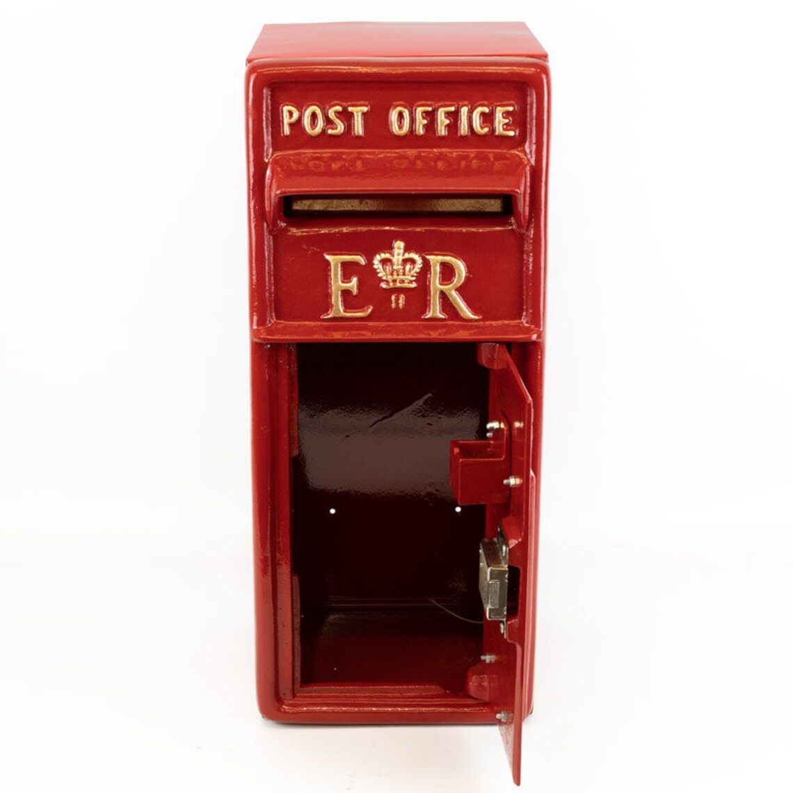 Wall Mounted Red ER Royal Mail Cast Iron Post Box - Etsy