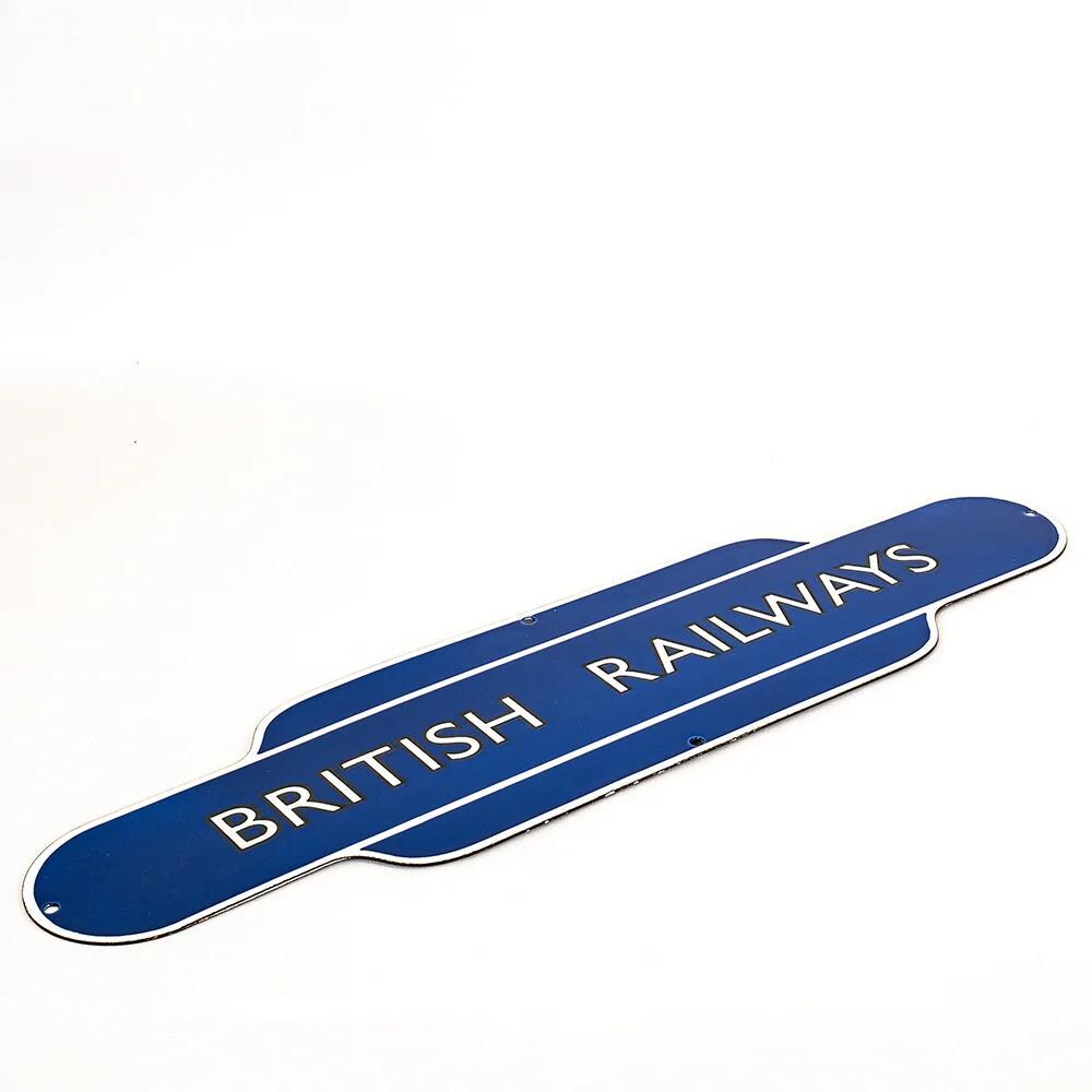 Vintage-style British Railway Sign Durable Enamel Wall Art - Etsy UK