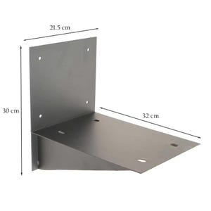 Scottish Cast Iron Royal Blue Post Box Cast Iron Letterbox Powder ...