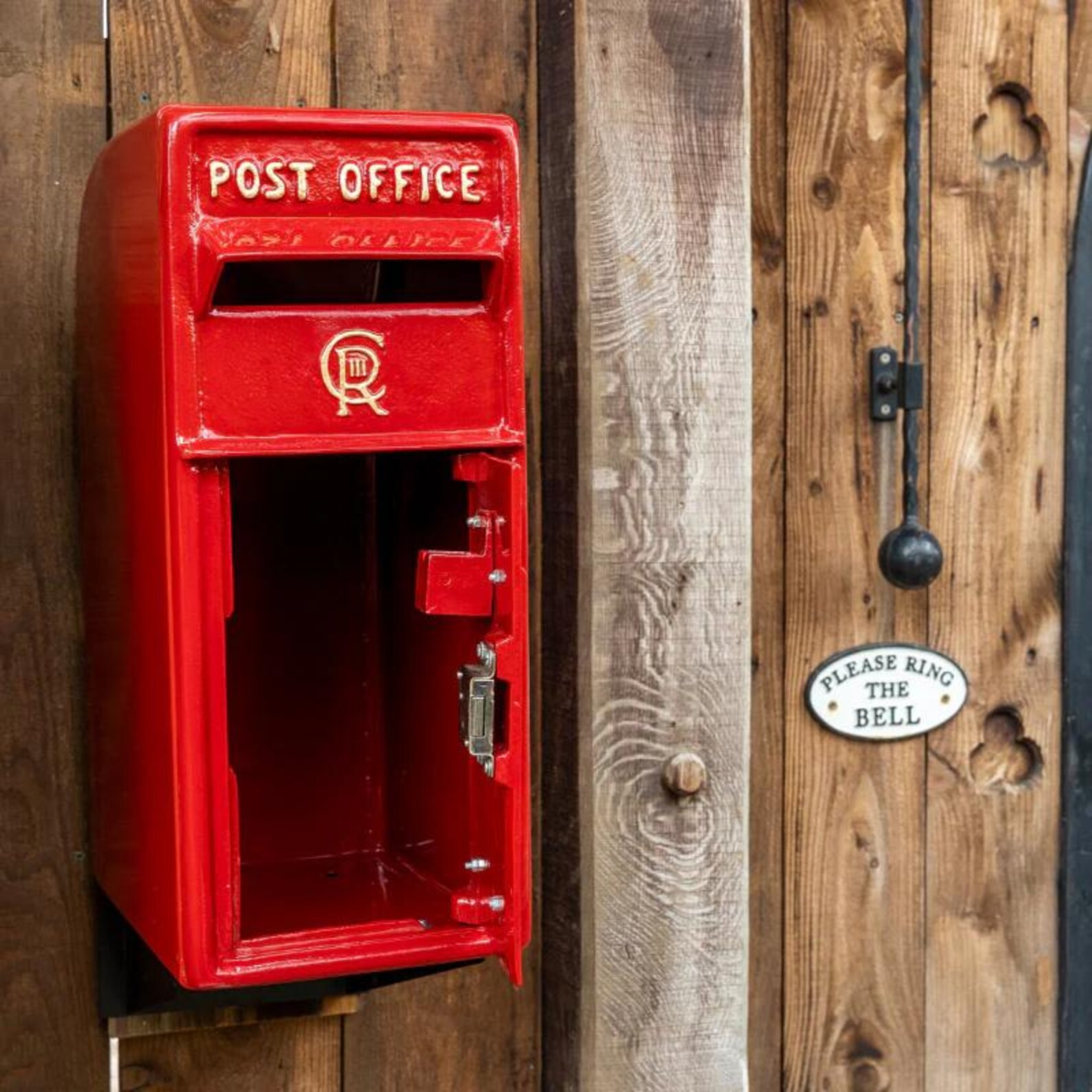 Charles Rex Red CR Post Box - Etsy