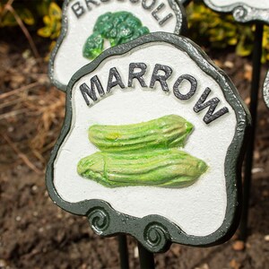 Six Vegetable Plant Signs - Etsy