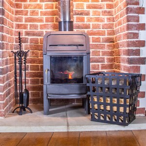 Blackstone Firewood Log Bucket - Etsy