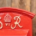Royal Mail Cast Iron Red GR Post Box Letterbox Mailbox - Etsy