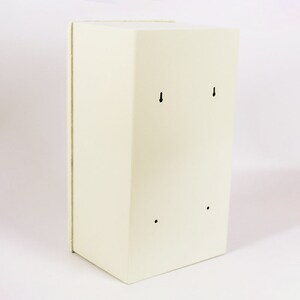 White Wall Mounted Metal Post Box Letterbox Mail Box - Etsy