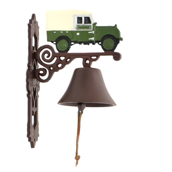 Land Rover 4x4 Cast Iron Door Bell Garden Outdoor Bell | Etsy