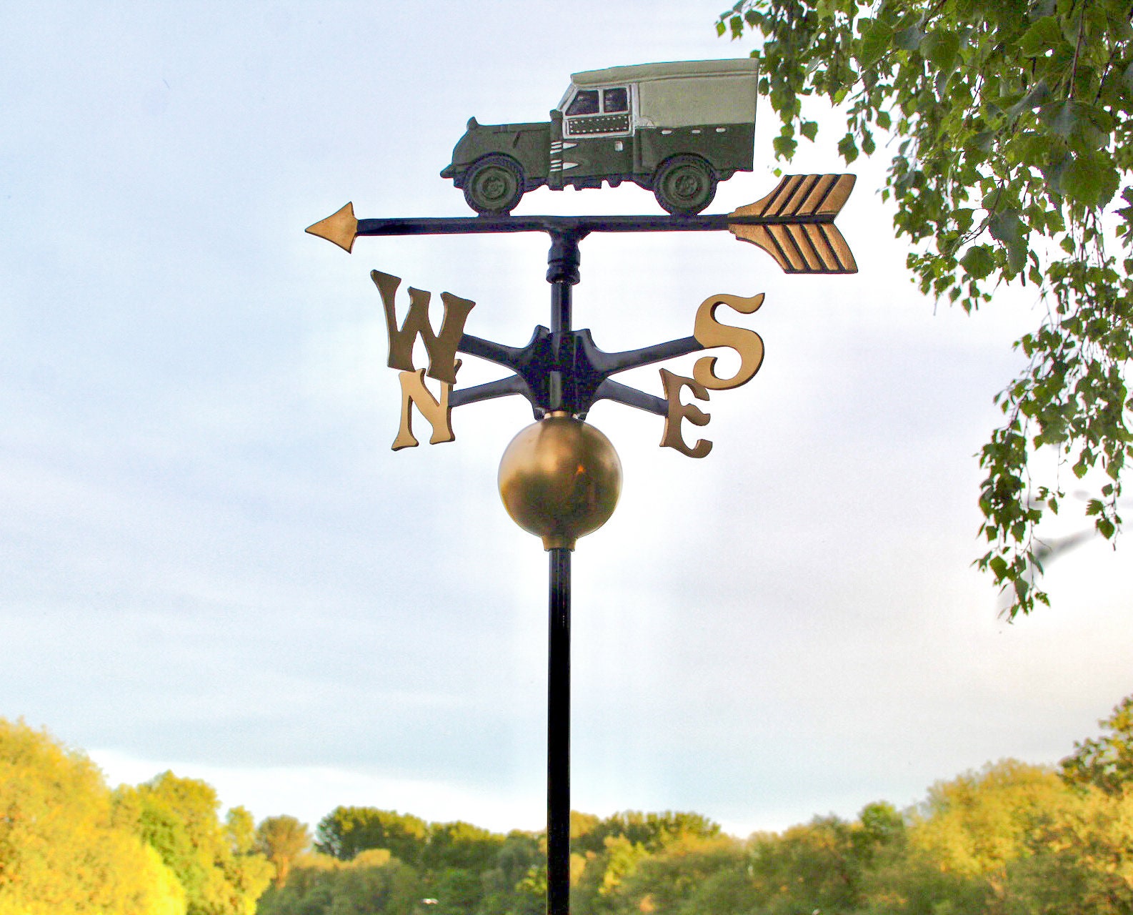 Weathervane Cast Aluminium Land Rover Outdoor Garden - Etsy UK