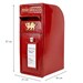 Welsh Cast Iron Royal Mail Red Post Box ER GR VR Letterbox Mailbox ...