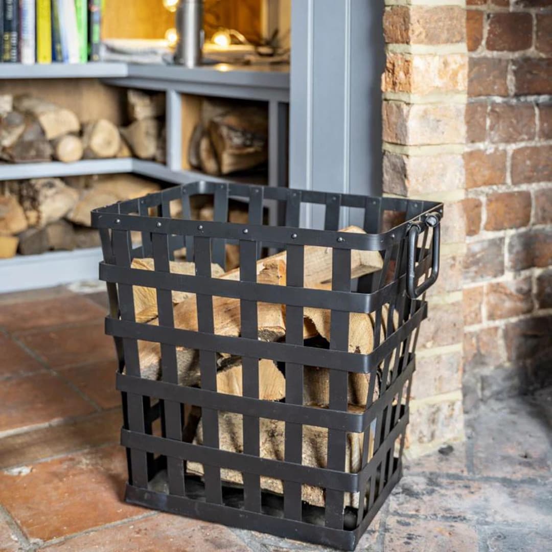 Blackstone Firewood Log Bucket - Etsy