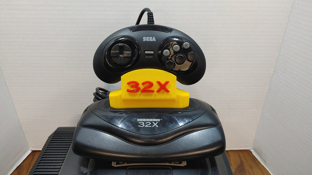 Sega Genesis 32X Cartridge Controller Mount 6 Button - Etsy