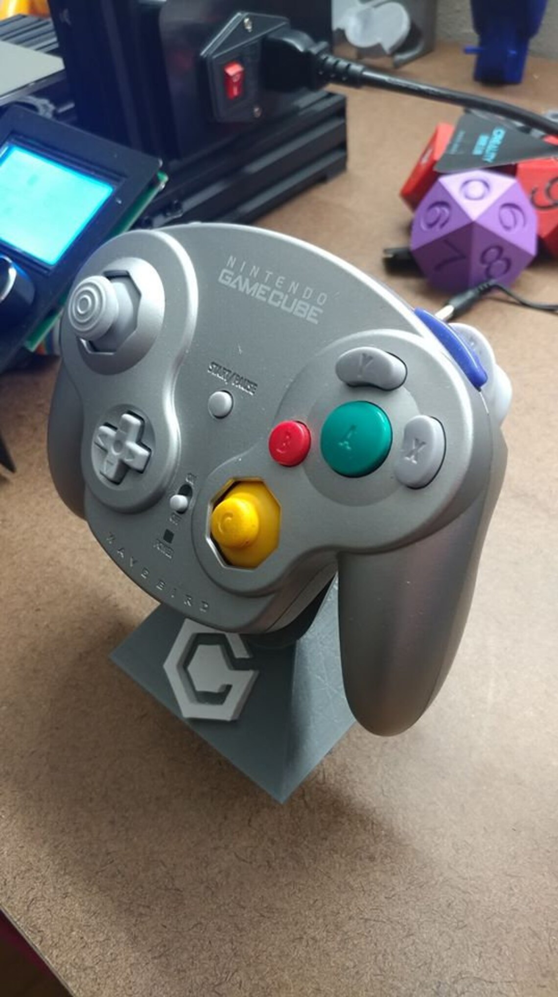 Nintendo Gamecube Wavebird Controller Stand - Etsy Nintendo Gamecube Wavebird Controller Stand - Etsy