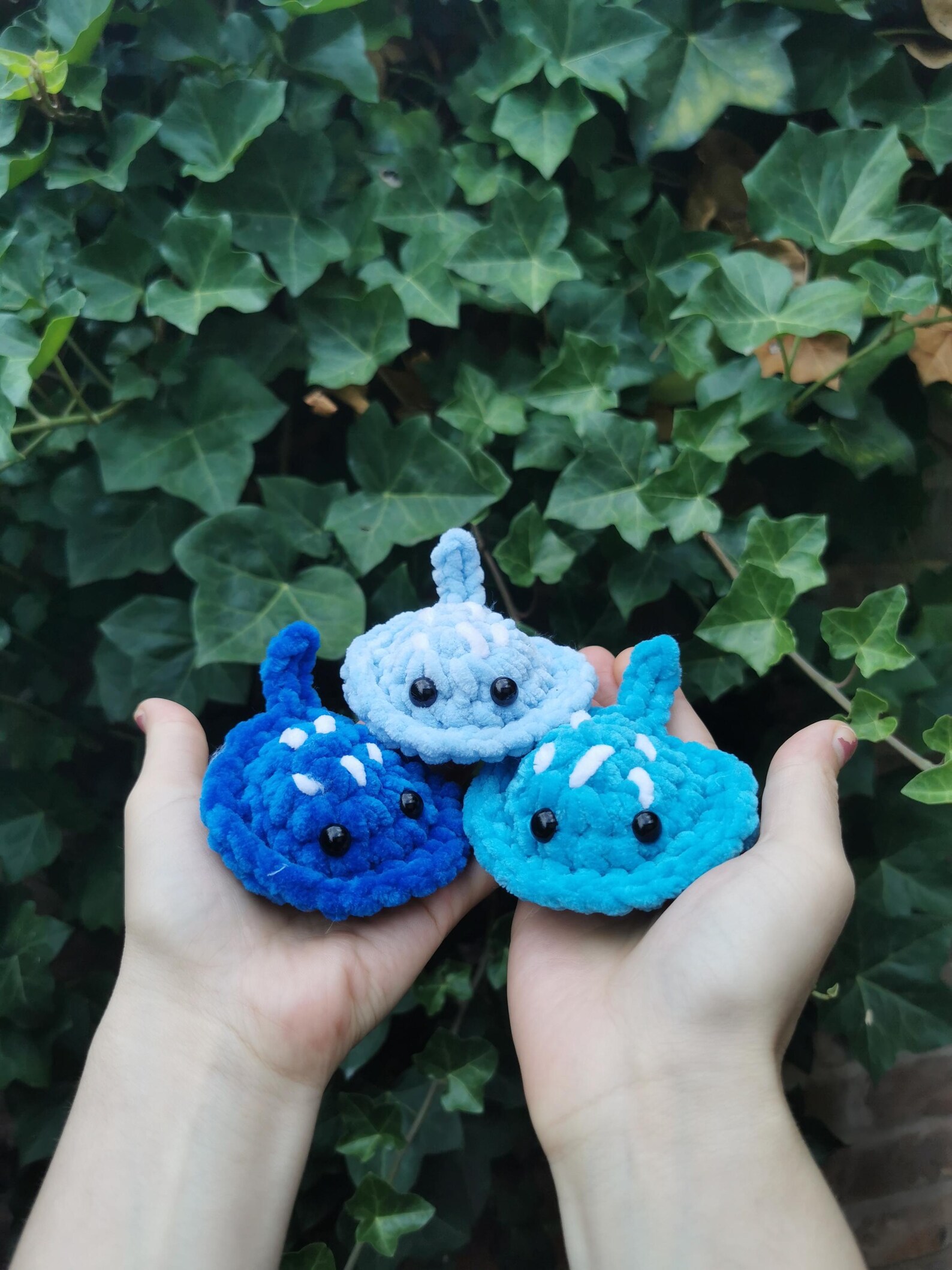 Mini Stingray Crochet Pattern – No Sew Amigurumi PDF, Quick and Easy ...