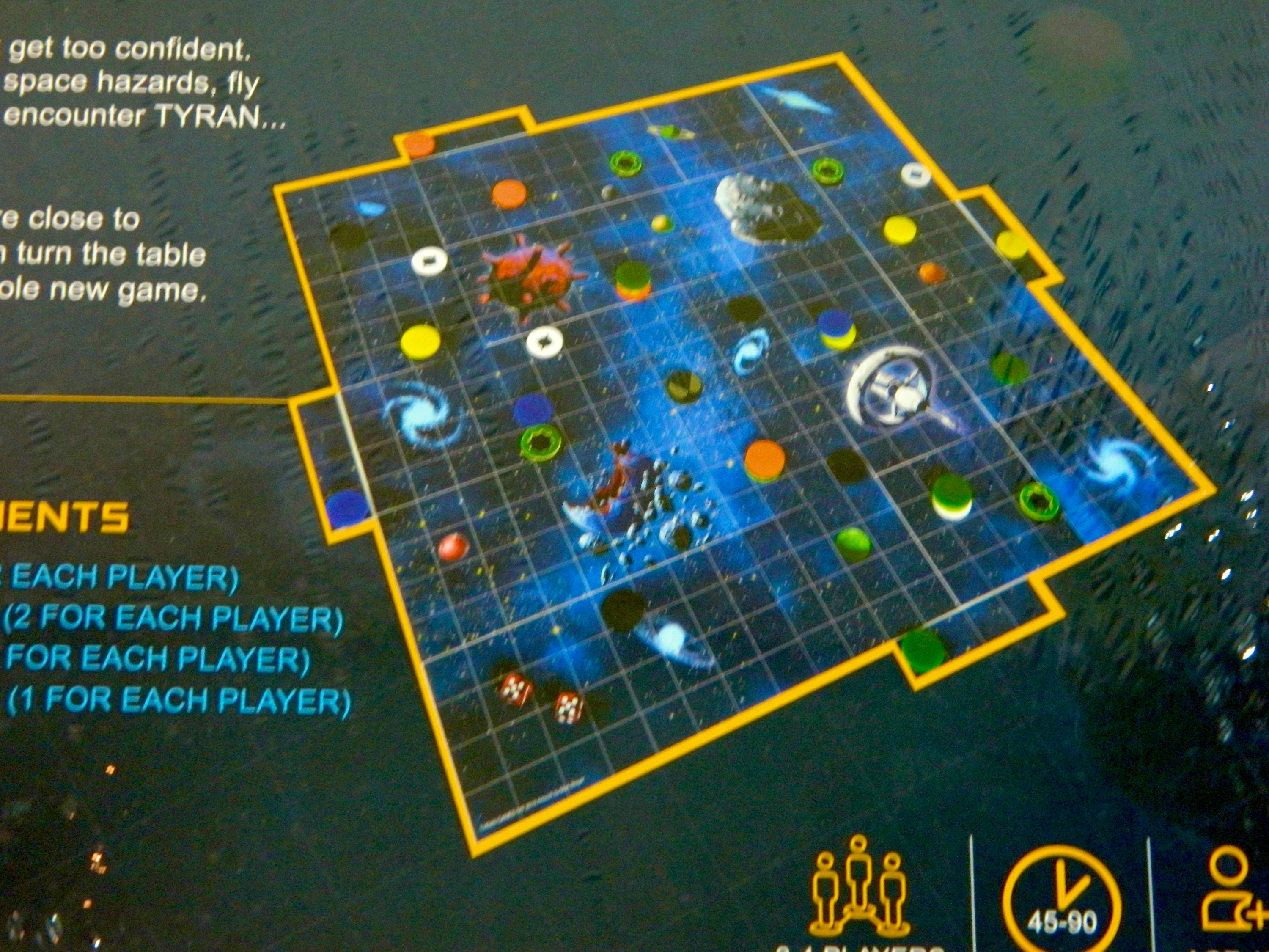 TYRAN an Intergalactic Strategy Game Hand-packed Original Version USA ...