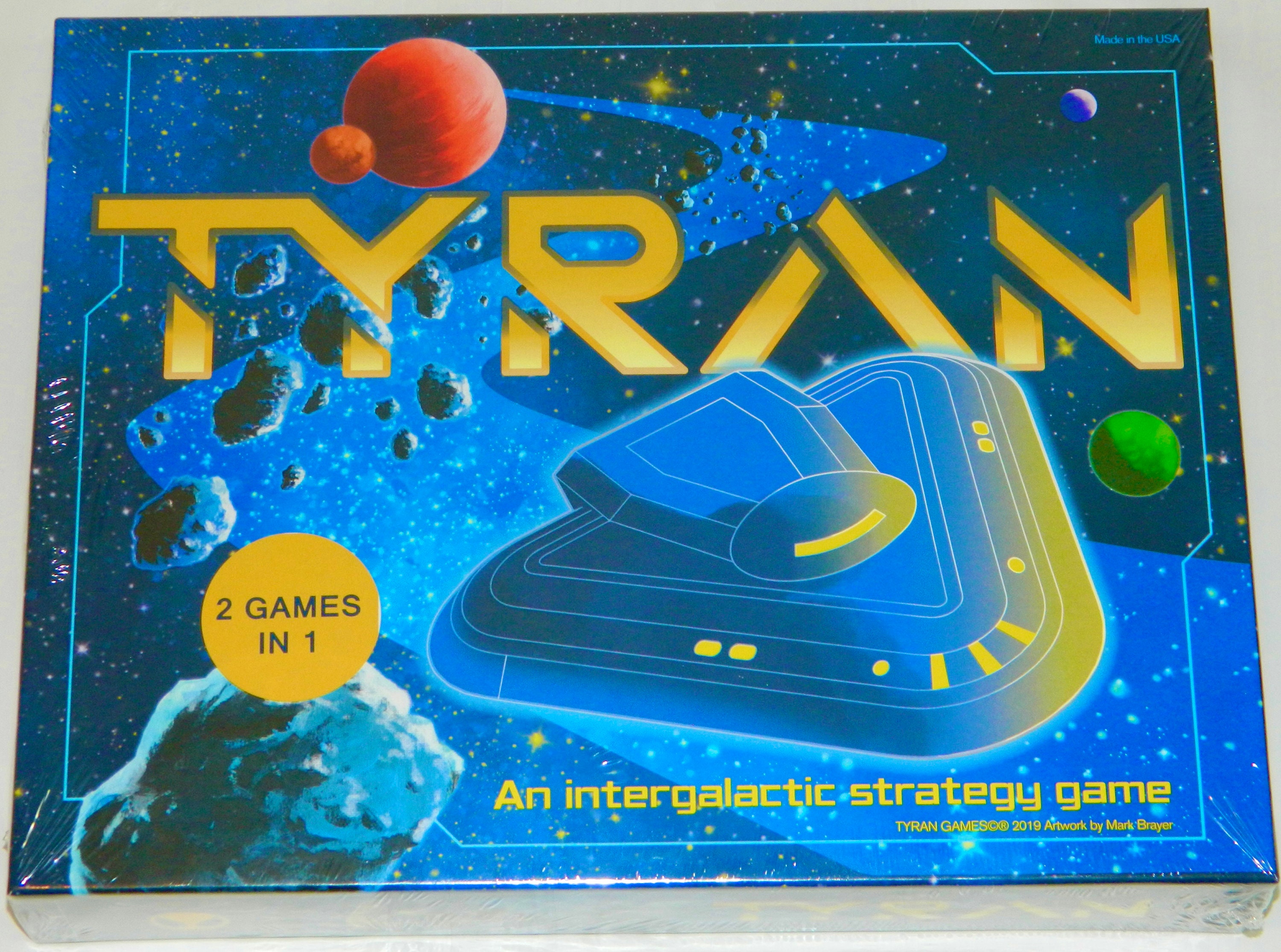 TYRAN an Intergalactic Strategy Game Hand-packed Original Version USA ...