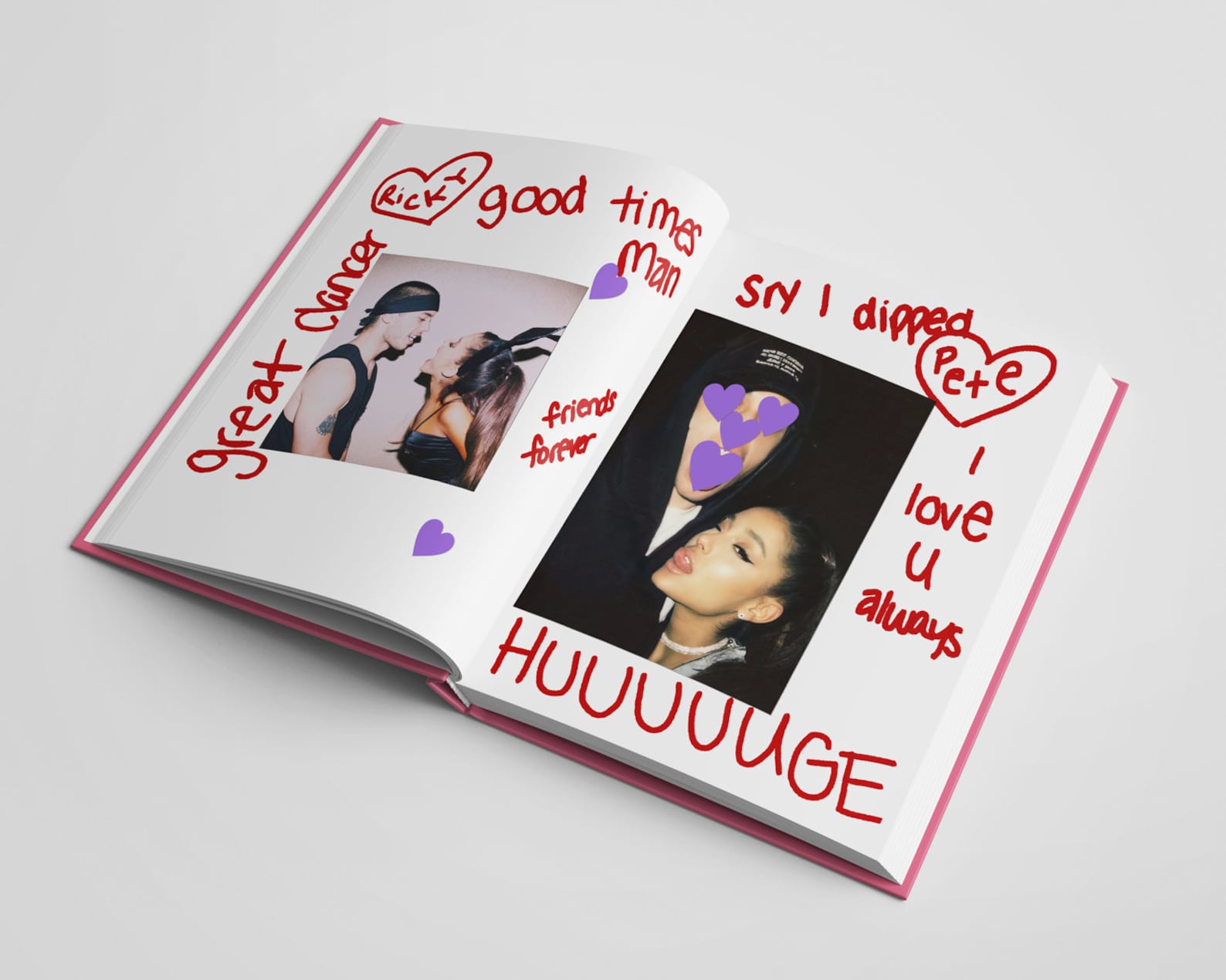 Thank U Next Burn Book - Etsy
