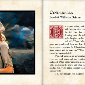 Once Upon A Time Inspired Storybook (10x8in Landscape, Matte Hardcover ...