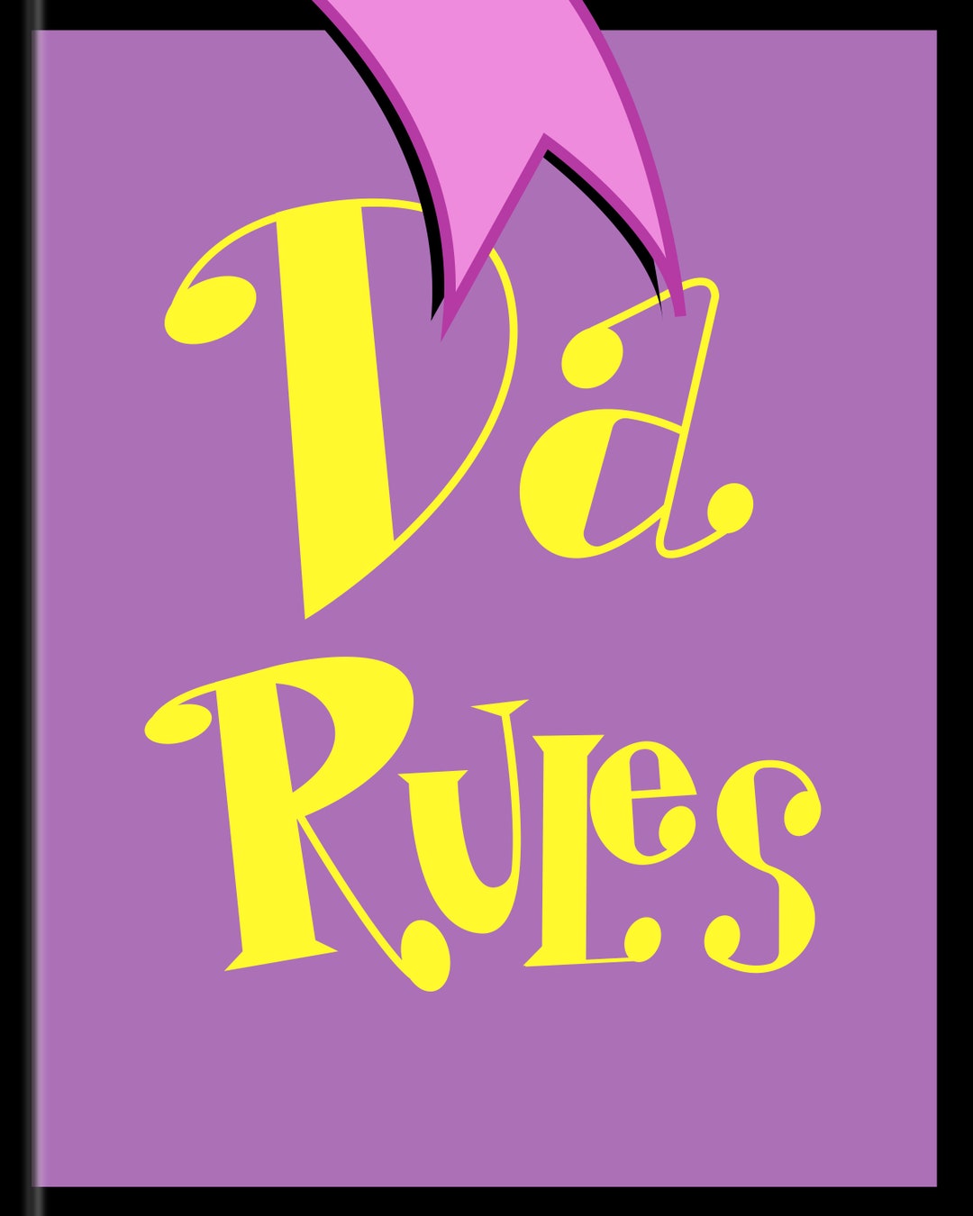 Da Rules Book (from Fairly Odd Parents) - Etsy