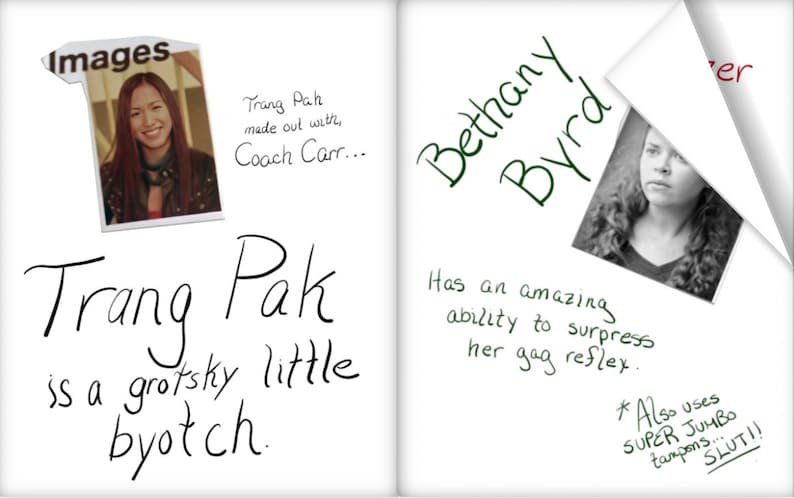 Burn Book Replica BLANK or MOVIE VERSION 8.5x11 Matte - Etsy