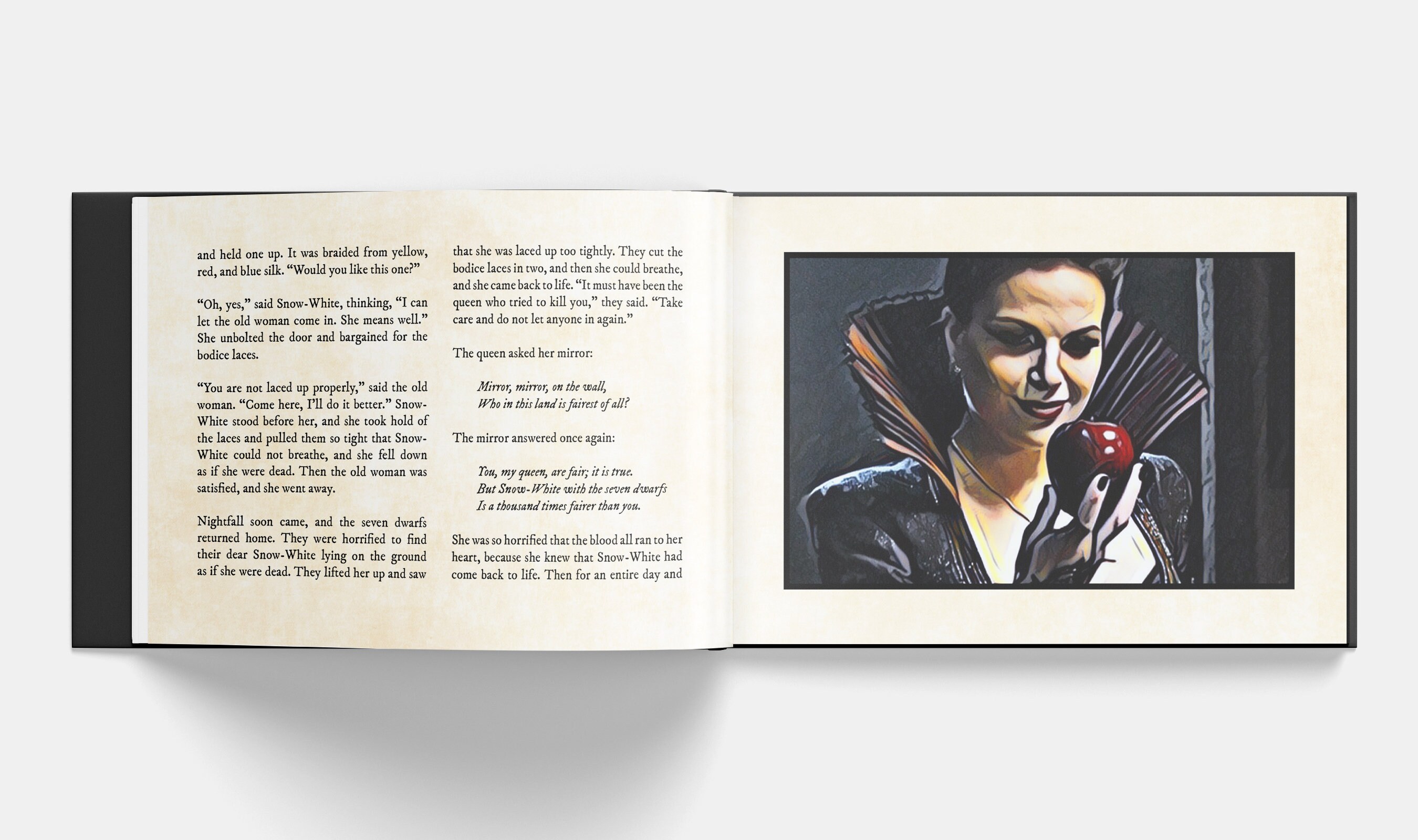 Heroes and Villains Once Upon A Time Inspired Storybook A4 | Etsy