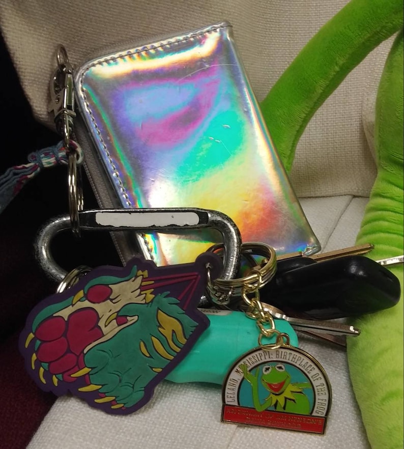 Kermit the Frog Keychain - Etsy