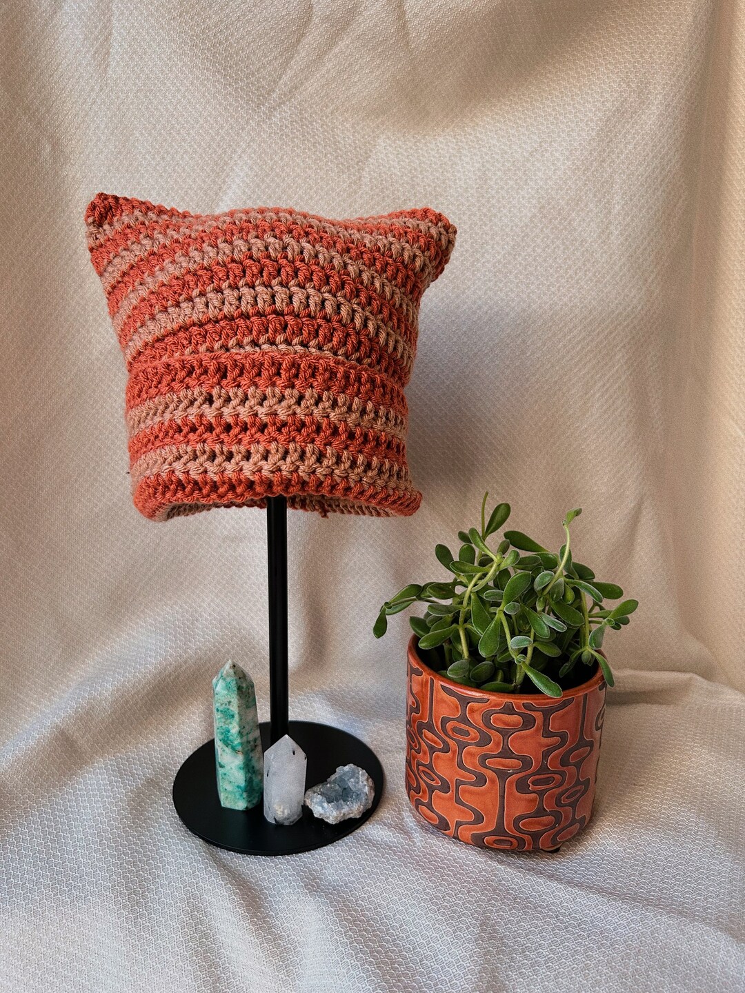 Coral Sack Hat - Etsy