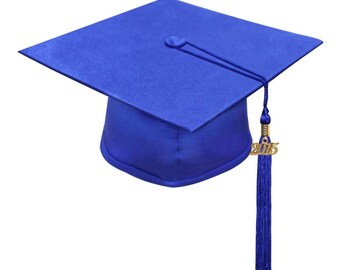 Royal Blue Graduation Cap - Etsy