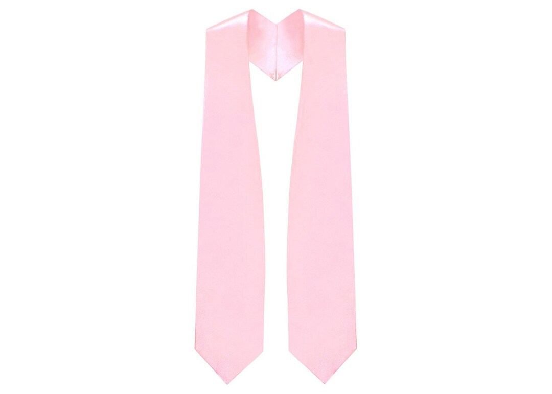 Pink Graduation Stole - Etsy