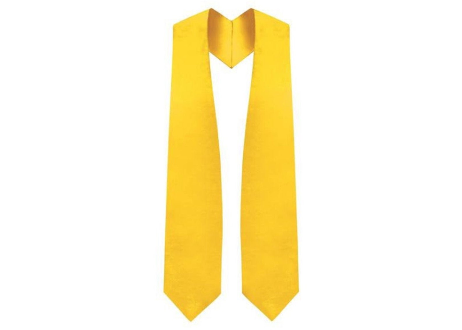 Gold Graduation Stole Satin & High Quality - Etsy