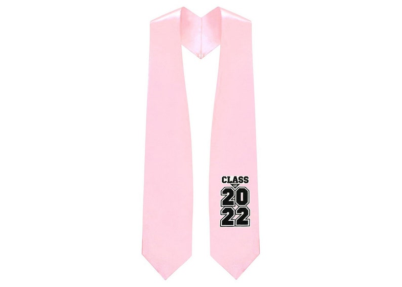 CLASS OF 2022 Graduation Stole All Colors Available - Etsy